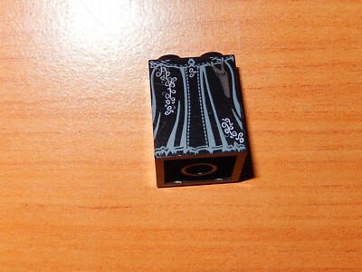 LEGO Robe noir Bellatrix Lestrange Motif vignes argentées 3678bpb022 | eBay