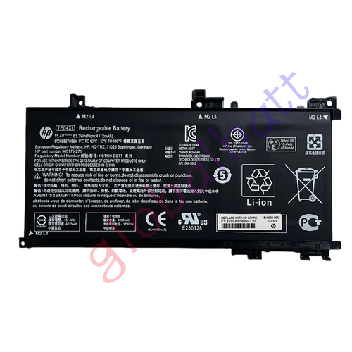New Original TE04XL 63.3Wh Battery for HP Omen 15-AX200NA HSTNN-DB7T ...