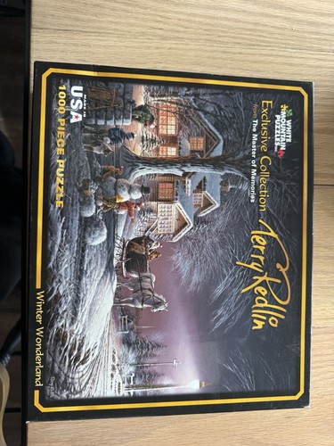 Terry Redlin Collection WHITE MOUNTAIN, WINTER WONDERLAND, 1000 Piece ...