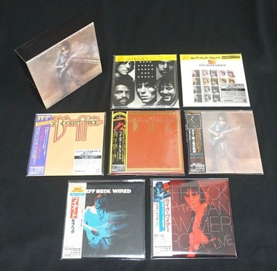 Jeff Beck - Mini LP CD 7 Titles 1971~1977 Set + Promo Box Paper Sleeve ...