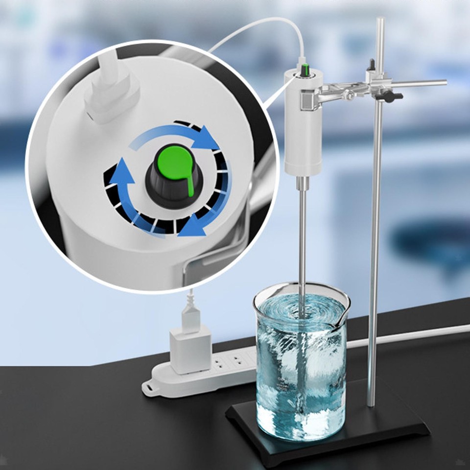 Electric Overhead Stirrer Versatile Strong Adjustable Speed Mixing ...