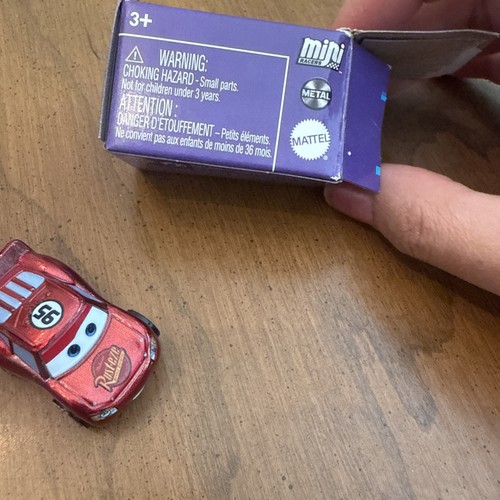 DISNEY PIXAR CARS MINI RACERS RUST-EZE LIGHTNING MCQUEEN BOX #26 | eBay