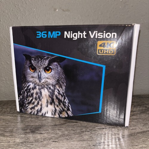 36MP 4K Night Vision Goggles UHD Tactical Screen Binoculars Black New ...