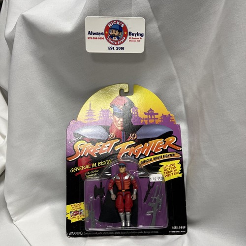 Street Fighter General M Bison Action Figure | eBay