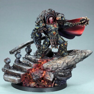 Painted Warmaster Horus Miniature Warhammer 30k 40k Primarch Sons ...
