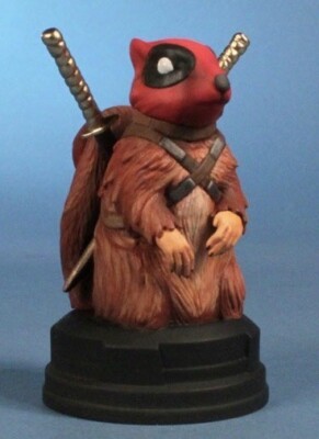 Deadpool Gentle Giant Exclusive SDCC 2011 Squirrelpool Mini Bust Marvel ...