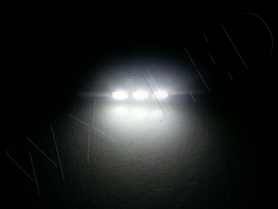 Nissan Titan sun visor vanity mirrors festoon 23mm led HID cool white ...