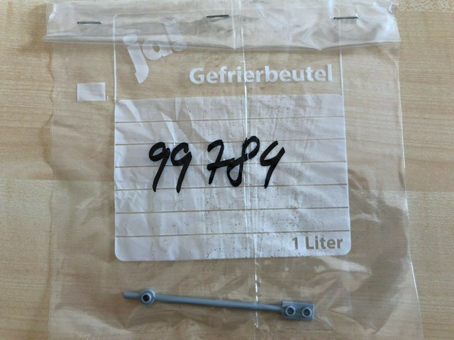LEGO Stab / Stange / Bar 12L 1 x 2 Platte 99784 transparent - NEU ...