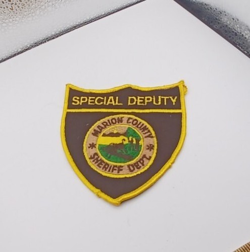 State Of Indiana Marion County Sheriff Department Special Deputy Patch Ebay