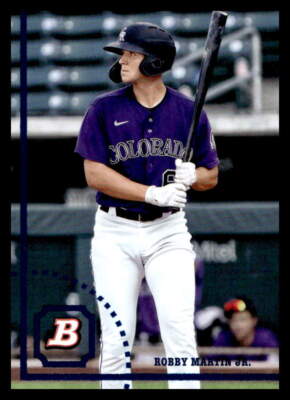 2022 Bowman Heritage #BHP-38 Robby Martin Jr. Colorado Rockies | eBay