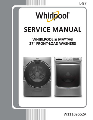 WHIRLPOOL WFW5620HW0 WFW5620HW SERVICE REPAIR MANUAL PAPER AND PDF | eBay