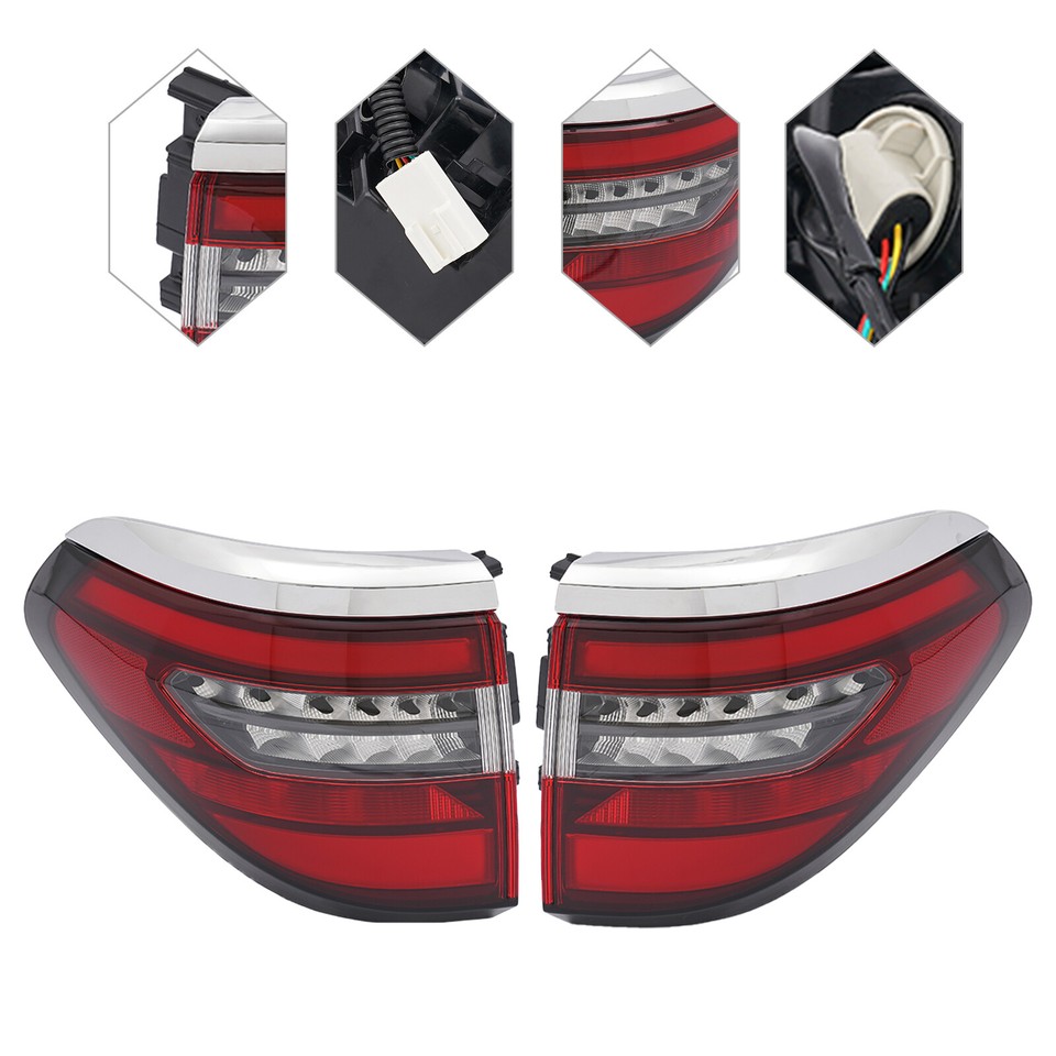 For 2021-2023 Nissan Armada LED Tail Light Rear Brake Lamp Outer Left ...