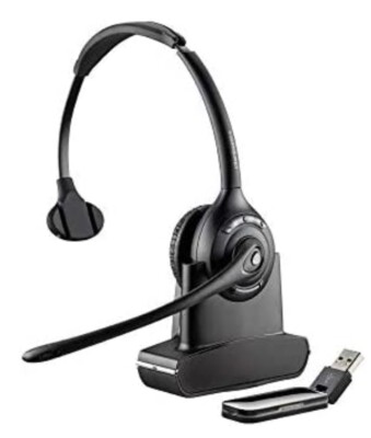 New Plantronics Savi 420 W420 Over-The-Head Binaural Headset Headphones ...