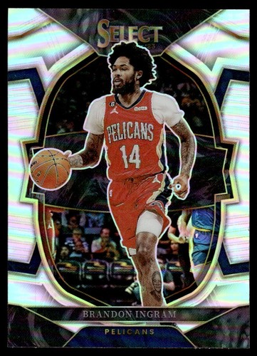 BRANDON INGRAM 2022-23 Panini Select Silver Prizm Card Concourse #59 ...