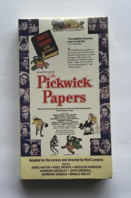 The Pickwick Papers (VHS, 1952/1991) 89859108136| eBay