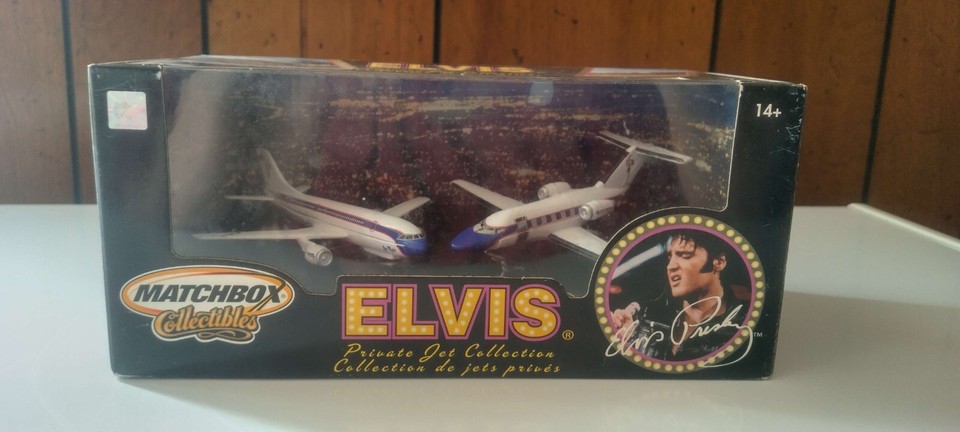 ELVIS PRESLEY Private Jets Collection Planes Set Matchbox Collectibles ...