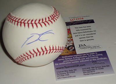 Prince Fielder signed OML baseball Texas Rangers JSA Authenticated ...