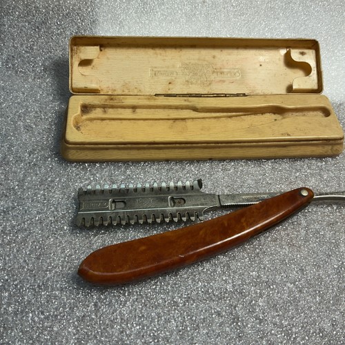 VTG DURHAM DUPLEX Double Edged Straight Safety Razor With Beautiful ...