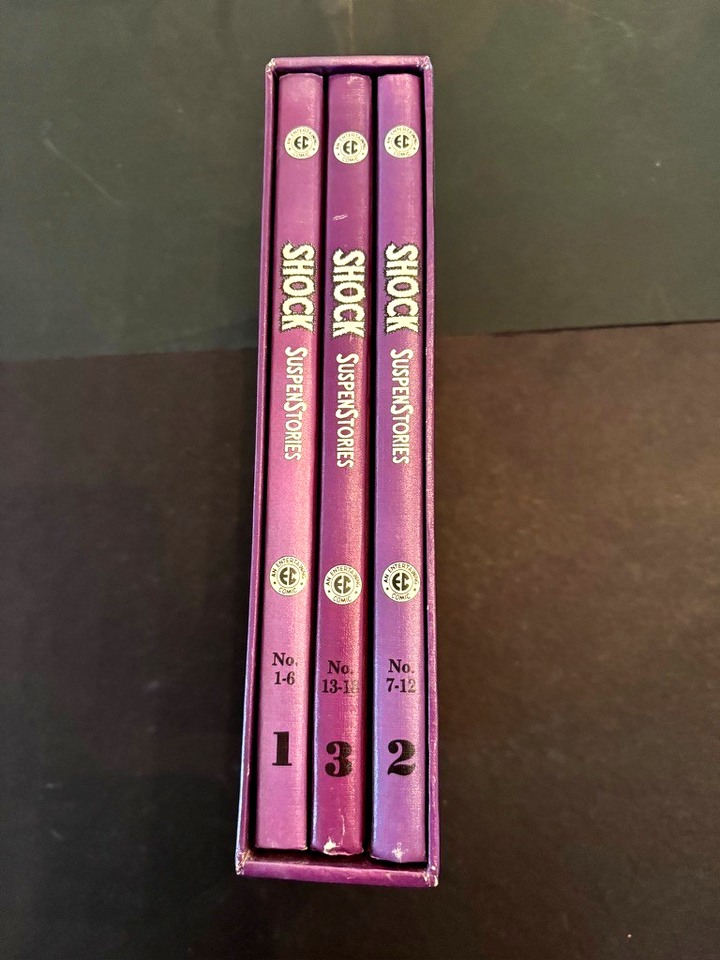 Complete EC Library SHOCK SuspenStories HC Box Set Slipcase Russ ...
