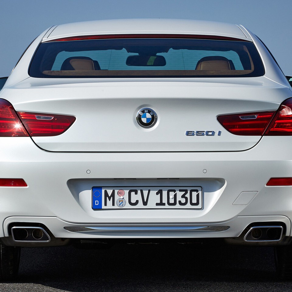 For BMW 650i Chrome Letter Logo Emblem Badge Trunk Lid M Performance ...