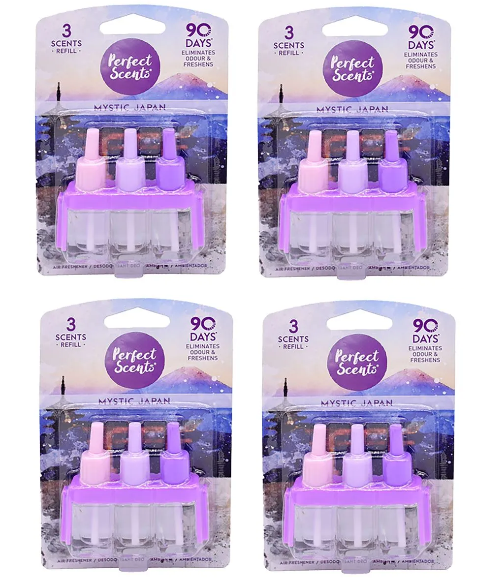 Febreze Plug In + 4 x Perfect Scents Refills (Or Refills On Their Own ...