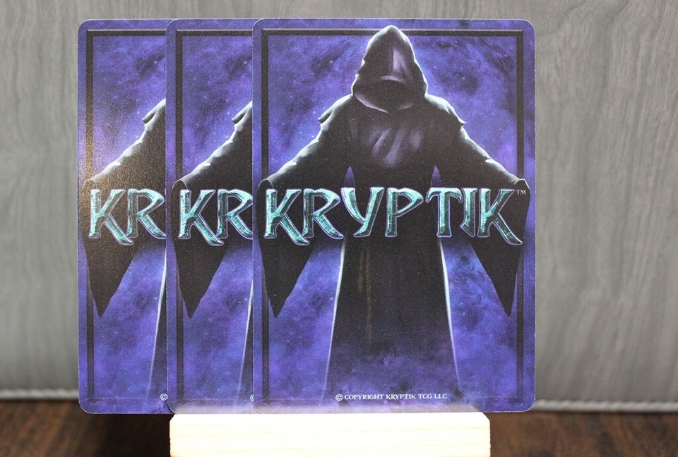 Kryptik Genesis TCG Kickstarter: Pick your playset(s) cards | eBay