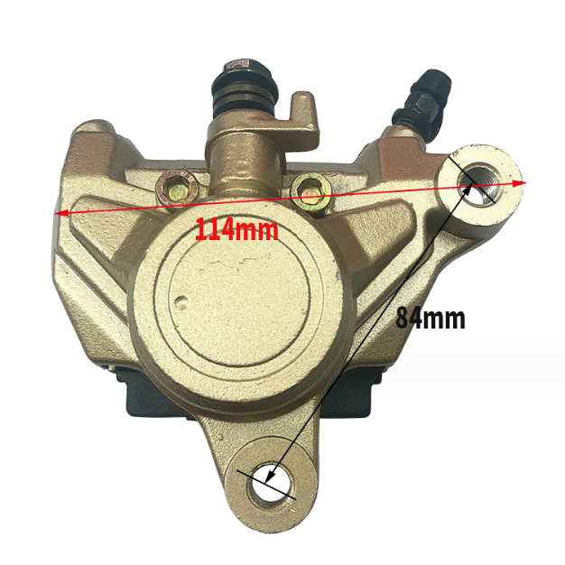 Motorcycle Rear Brake Caliper with Pads Gold Fit For Yamaha TZR125 ...