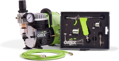 Grex GCK01 Genesis.XT Complete Airbrush & Compressor Combo Kit | eBay
