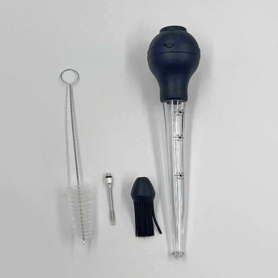 Turkey Baster with Barbecue Basting Brush for Home Baking Roaster ...