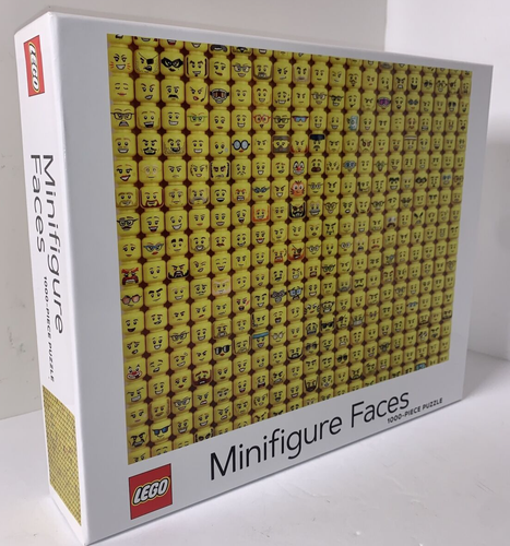 Lego Ser.: LEGO Minifigure Faces 1000-Piece Puzzle by LEGO (2020, Game ...