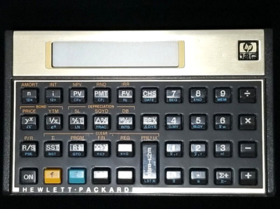 Hewlett-Packard HP Financial Calculator 12C LCD Display RPN 5"X3 ...