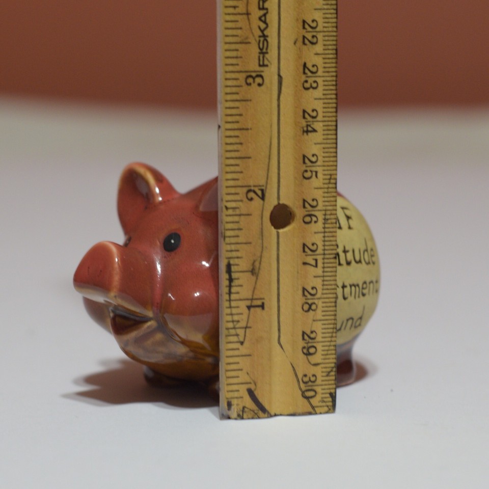 Vintage Coin Bank Small Novelty Mini Piggy Bank Tiny Collectible | eBay