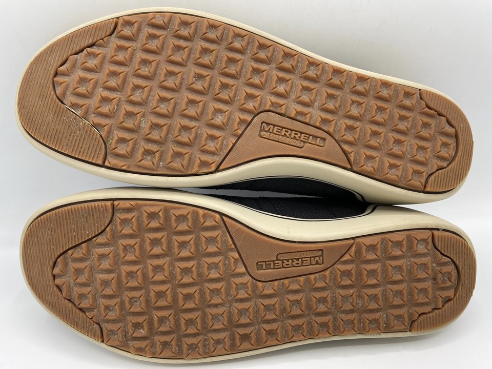 Merrell Primer Canvas M Select Grip Lace Up Sneakers Black J000383 Mens ...