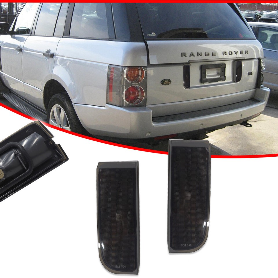 Smoked Lens Tailgate Reverse Backup Lights Lamps for Land Rover Range ...