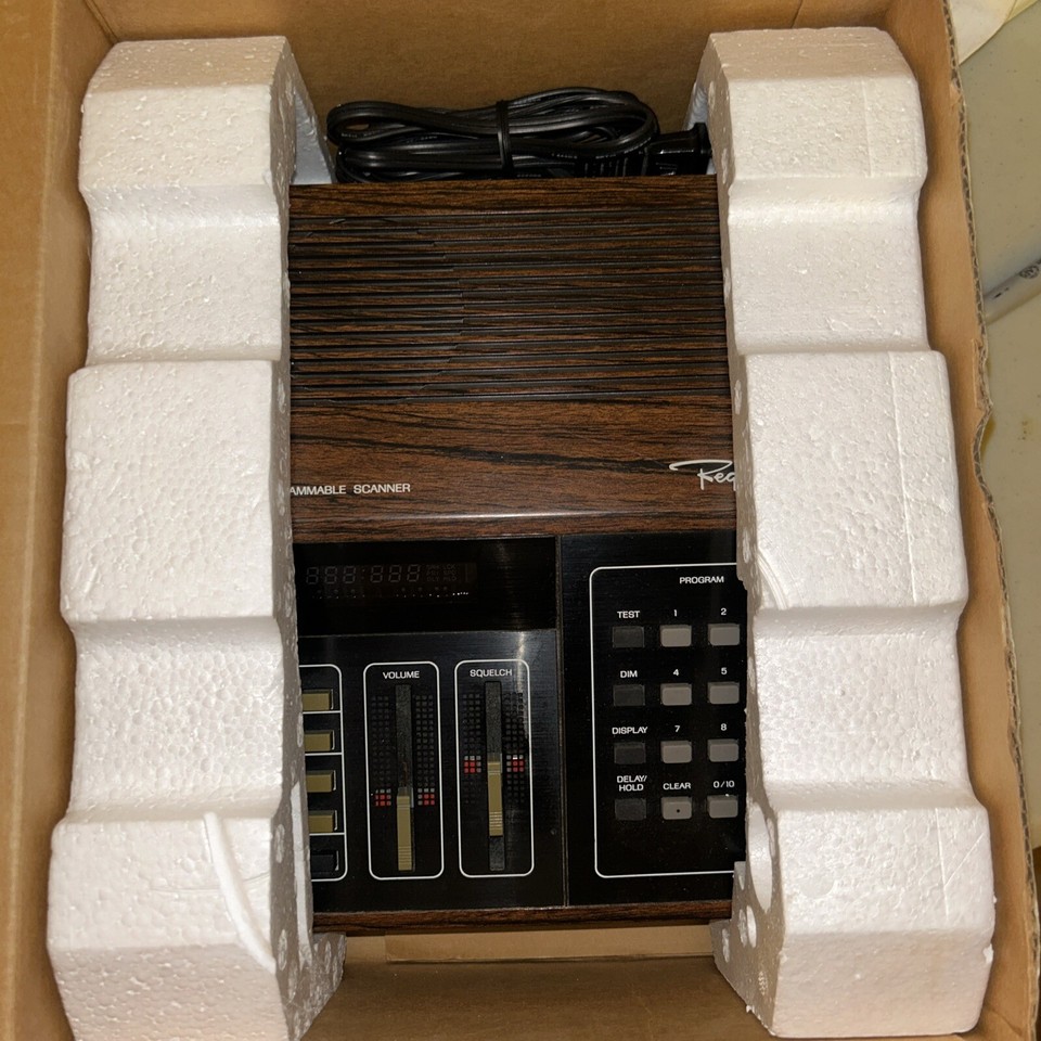 Vintage Regency R1070 Programmable Scanner Works Radio Receiver Extra ...