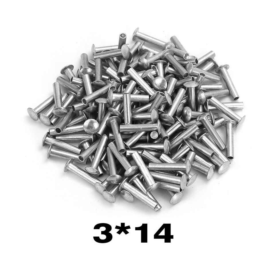 For Tonka Semi Tubular Rivets 1/8" Diameter 800 Piece Super Assortment Toy Parts | eBay