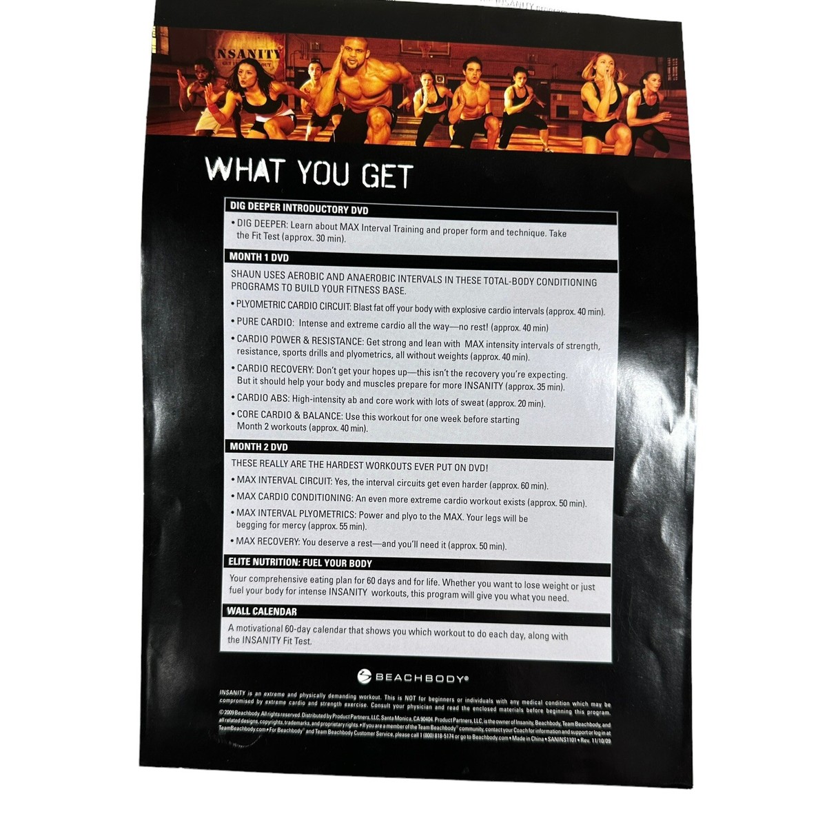 Insanity Workout Fit Test Sheet 30 Useful Workout Log Templates (Free