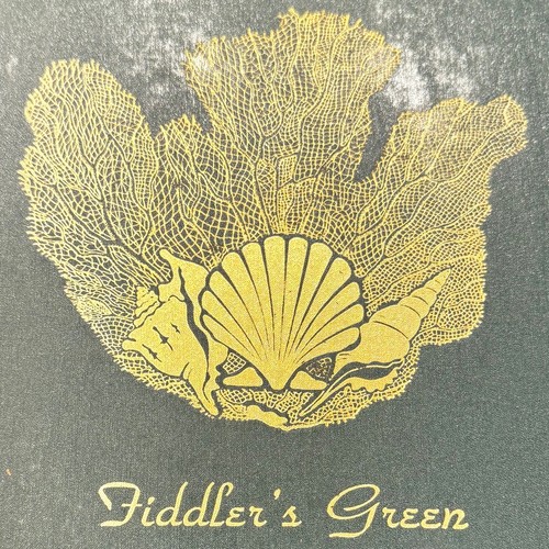 1980s Fiddler's Green Restaurant Menu 50 Anahma Drive St Augustine ...