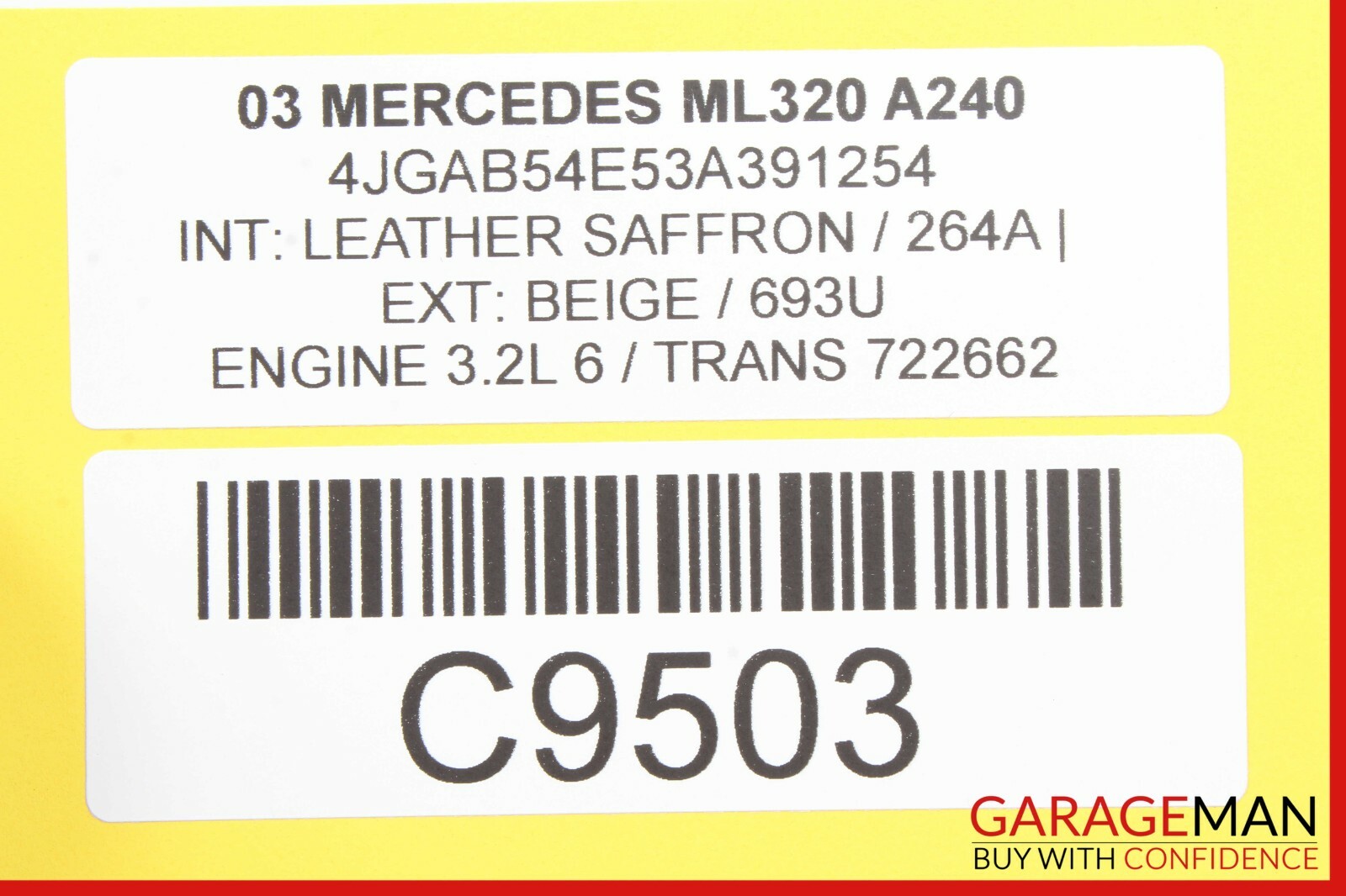 98-05 Mercedes W163 ML320 ML500 6 Disc Disk CD Changer w/ Bracket ...