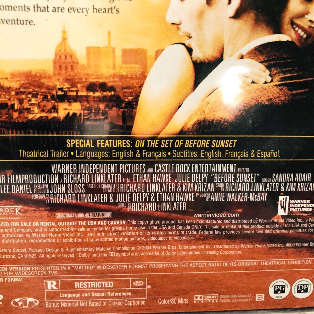 Before Sunset Dvd Cover COVERS.BOX.SK