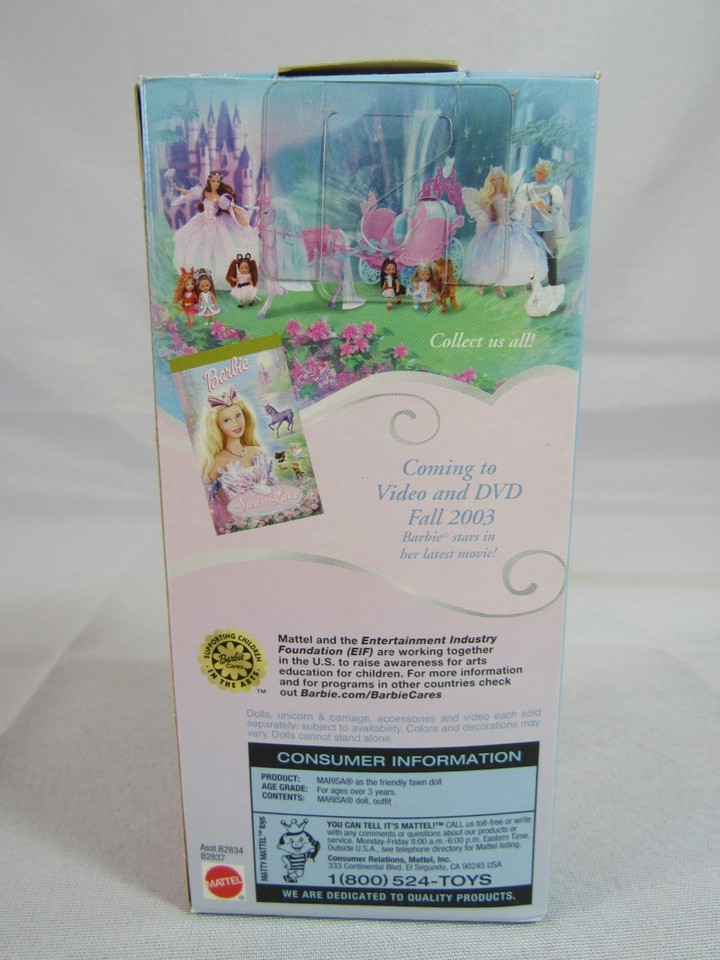 MATTEL BARBIE "SWAN LAKE" MARISA AS THE FRIENDLY FAWN KELLY SIZE DOLL ...
