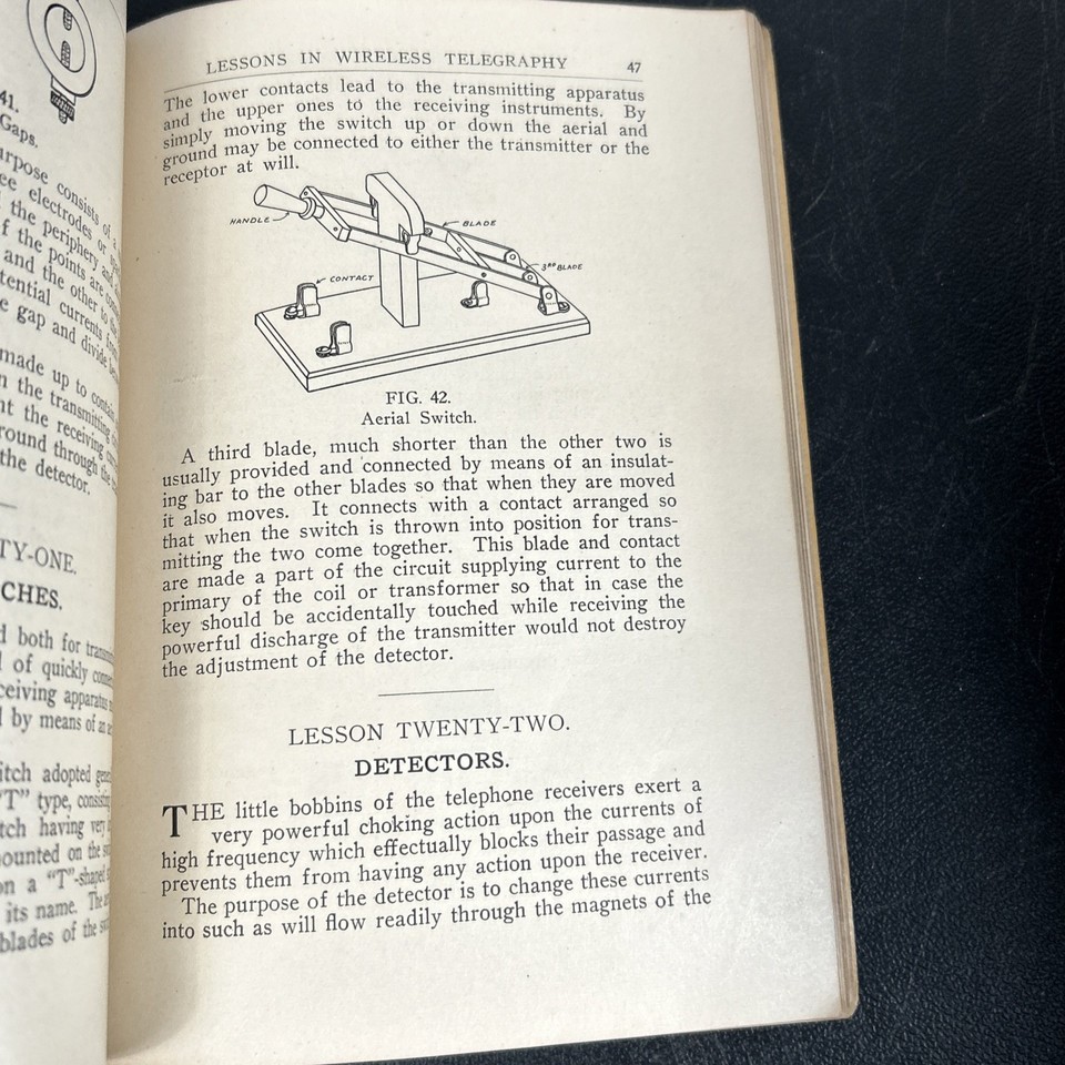 Lessons in Wireless Telegraphy by Alfred Powell Morgan 1912 | eBay
