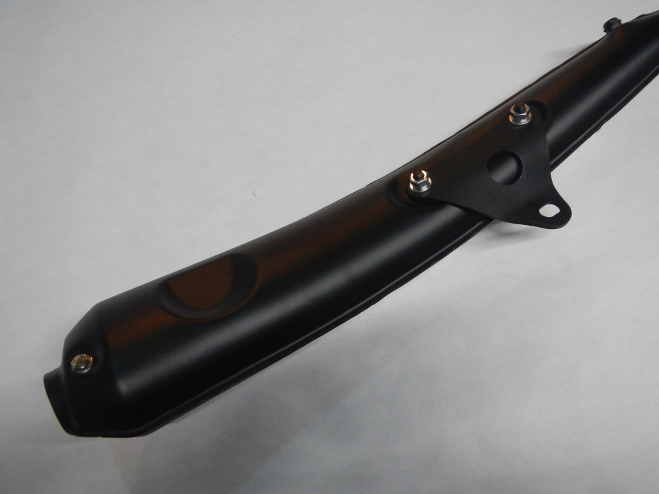 New Black HPR SL70 Exhaust Muffler Pipe XL70 1971-1973 SL 70 1974-1976 ...