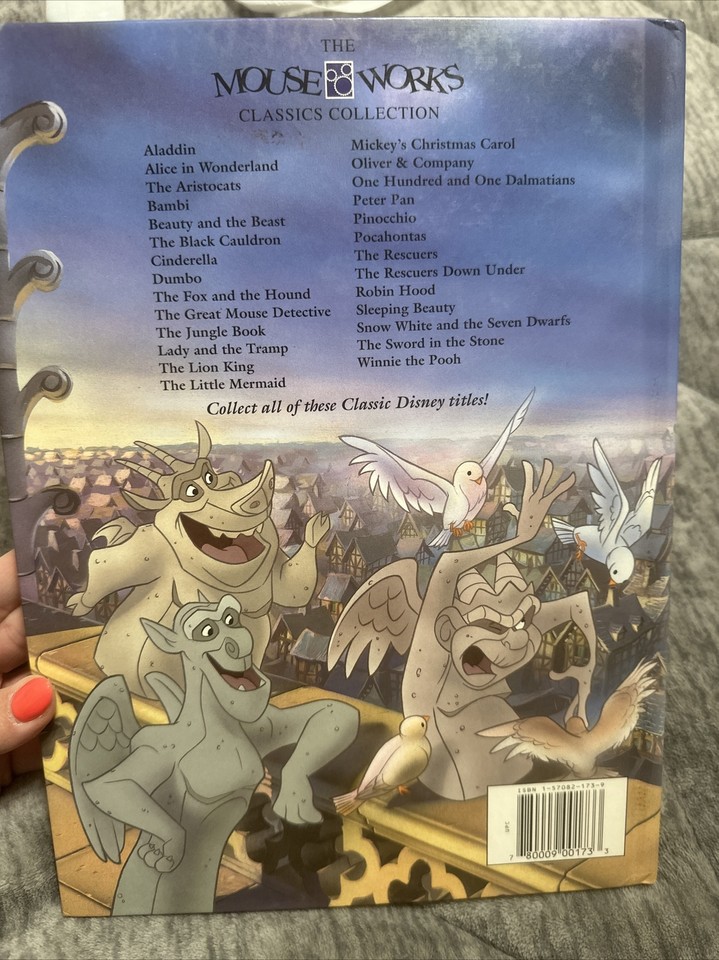 1996 Disney The Hunchback of Notre Dame Mouse Works Hard Cover Vintage ...