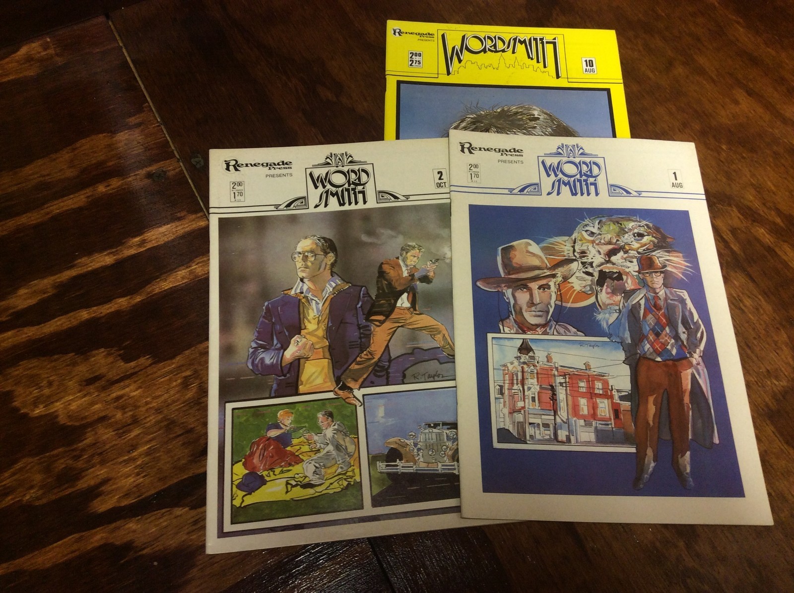 Wordsmith #1,2,10 (Renegade Press/0914247) comic book set lot of 3 | eBay