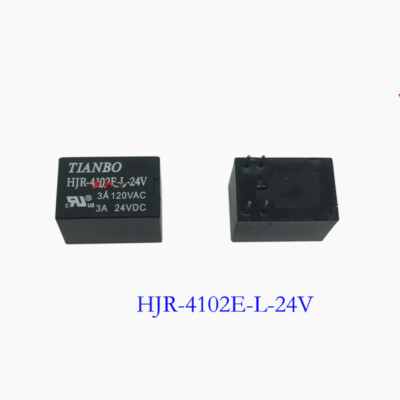 10PCS New TIANBO Signal Relay HJR-4102E-L-24V 5-feet | eBay