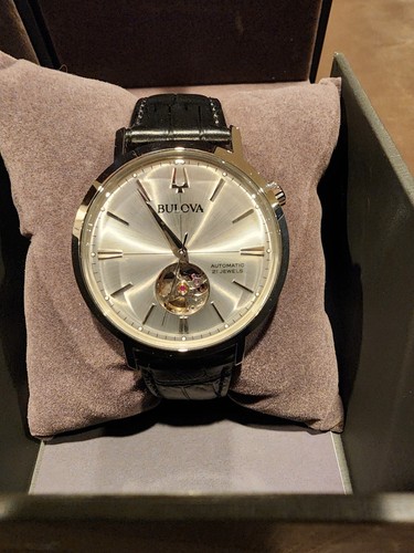 Bulova Aerojet Automatic Stainless Steel Quartz Men's Watch 96A315 | eBay