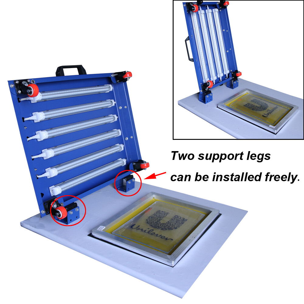 Screen Printing LED Light Exposure Unit 11.8" x 15.7" Movable / Table ...