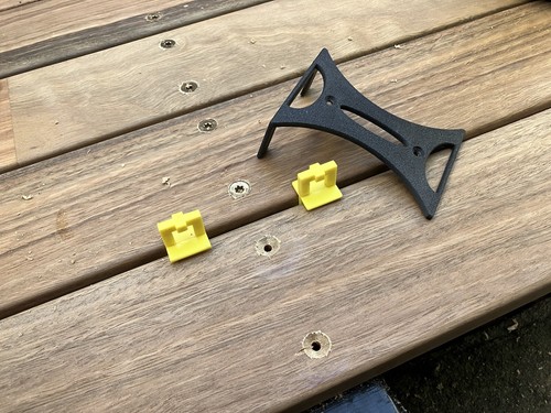 Decking Jig Deck Hole Spacer Jig Butt Joint Hole Jig | eBay