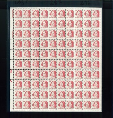 United States 14¢ Poet Julia Ward Howe Postage Stamp #2176 MNH Full ...